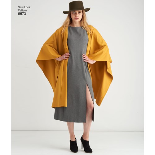New Look Dress and Wrap N6573 – The Fold Line