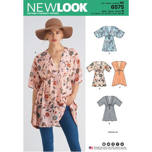 New Look Tunics N6575 – The Fold Line
