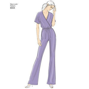 New Look Jumpsuit and Dress N6554 – The Fold Line