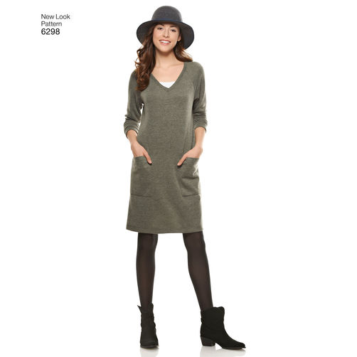 New Look Knit Dress N6298 – The Fold Line