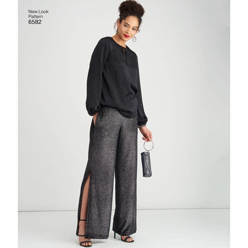 New Look Top and Trousers N6582 – The Fold Line