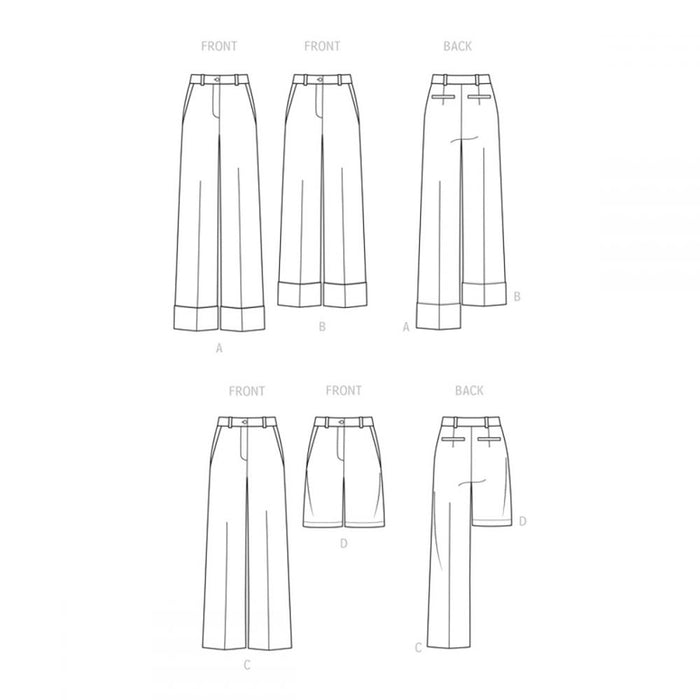 Simplicity Trousers and Shorts S9647 – The Fold Line