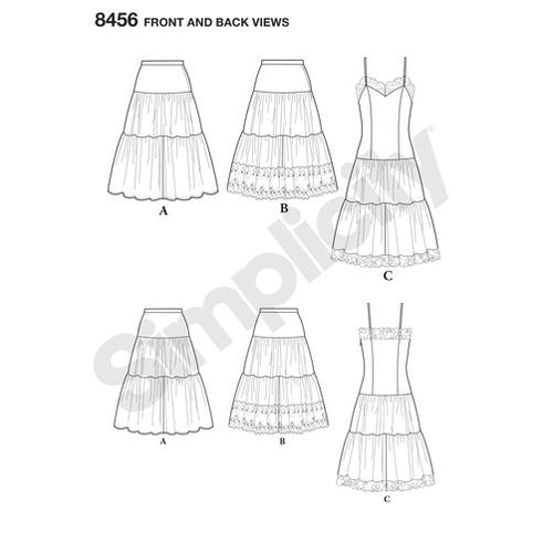Simplicity Vintage Petticoat and Slip S8456 – The Fold Line